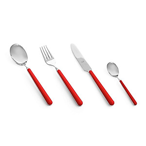 Mepra 10C722024 Fantasia Kitchen, [24 Piece Set], New Coral