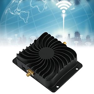 Yosoo- EDUP EP-AB003 Low Noise Broadband Amplifier 2.4G Antenna 8W WiFi Signal Extender for Wireless Router(US)