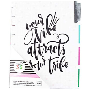 2019 Create 365 Your Vibe 6-Month Undated Medium Planner, Multicolor