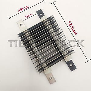 Ru-Ir Titanium MMO Electrodes Plates Set for Fruit Vegetable Machine and HHO Water Electrolyzers,11 Titanium Cathode Plates without Coating and 10 Titanium Anode Plates with Ruthenium-Iridium Coating