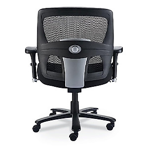 Alera ALERV44LS10C Alera Ravino Big & Tall Series High-Back Swivel/tilt Leather Chair, Black