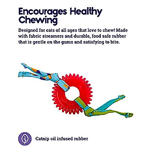 Catstages Dental Kitty Chew Wheel Catnip Cat Toy