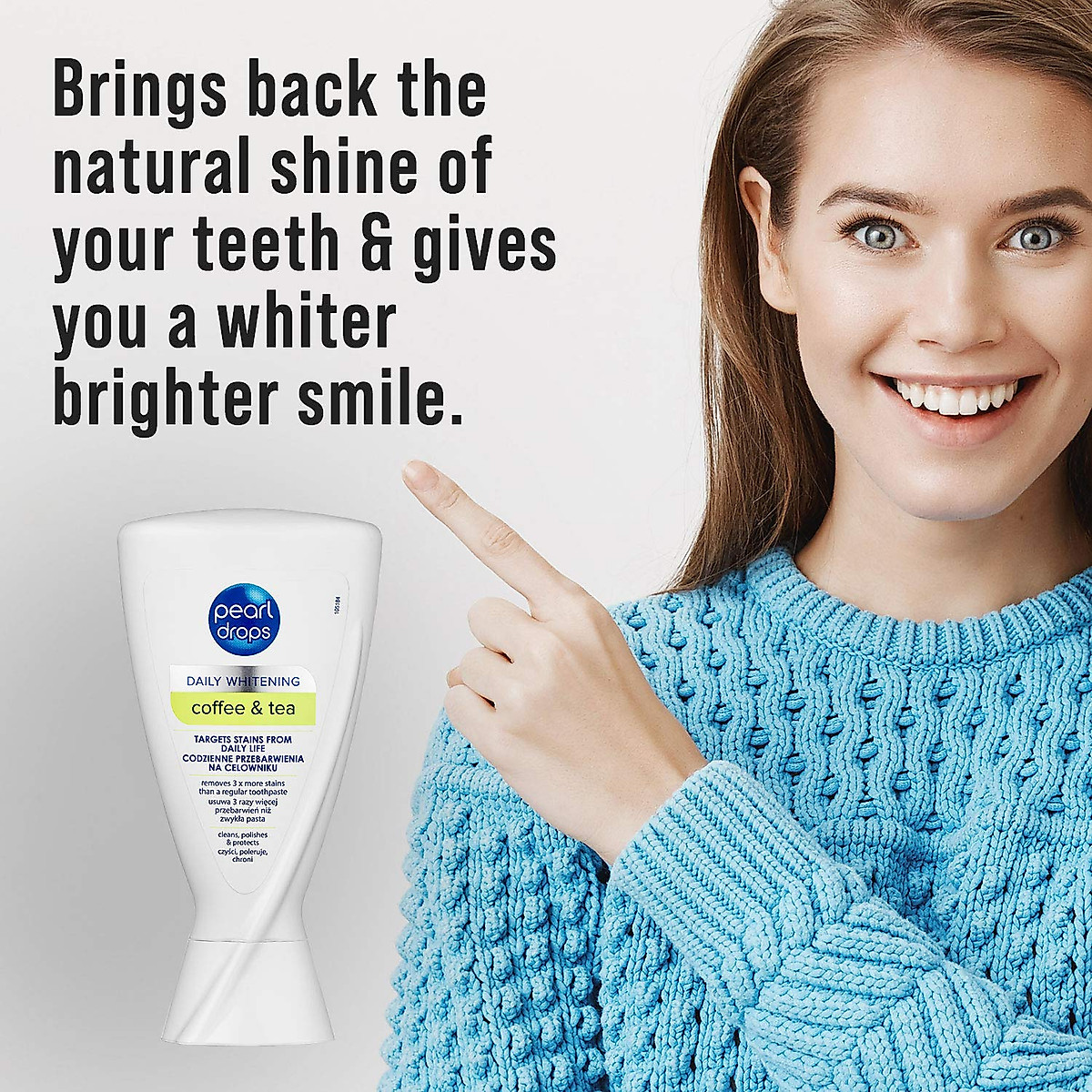 Pearl Drops Daily Removes Daily Stains From Tea & Coffee 50ml