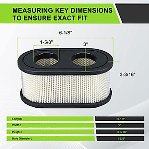 Harbot 136-7806 127-9252 Air Filter for Toro SS5000 SW5000 MX5000 74731 74726 74777 74775 74760 74723 74741 74771 74657 74661 TimeCutter V-Twin Engine Riding Mower with 120-4276 Oil Filter