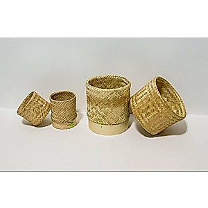 New Sticky rice bamboo thai basket Handmade big and small
