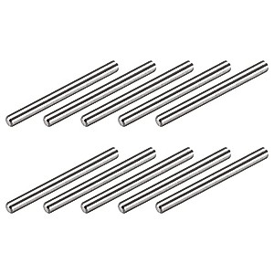 METALLIXITY Dowel Pin (3x30mm) 30Pcs, 304 Stainless Steel Shelf Support Pegs Pin Fastener Elements - for Metal Devices, Furniture Installation, Industrial, DIY