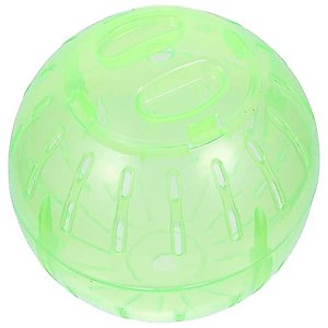 ULTECHNOVO Hamster Ball, Hamster Running Ball 10cm Transparent Run Exercise Ball Portable Mini Ball Hamster Plaything Toy Pets Cage Accessories for Small Animal Pets