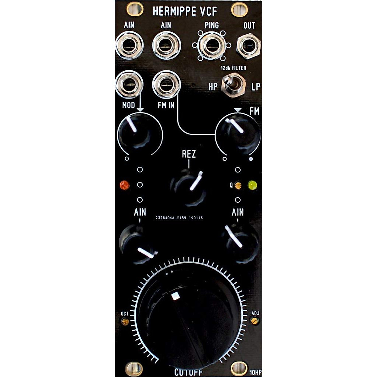 Blue Lantern BLM Hermippe OTA VCF (MS20) Eurorack Synth Module