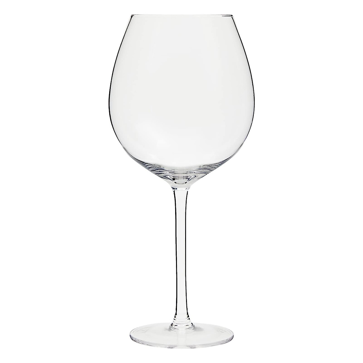 Juvale 25oz Oversized Giant Wine Glass with Stem That Holds a Whole Bottle of Wine, Oversized Wine Glass for Champagne, Mimosas, Holiday Parties, Novelty Birthday Gift (750ml)