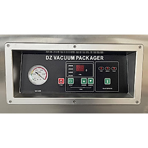 TECHTONGDA Vacuum Sealer Packaging Machine Stainless Steel for Fruits Vegetables DZ500 Single Chamber Sealing Length 20inch