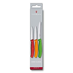 Victorinox Swiss Classic Multicolored 3-Piece Paring Knife Set