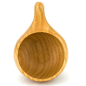 Bamber Wooden Coffee Cup Wood Novelty Mugs Reusable Decorative Teacup