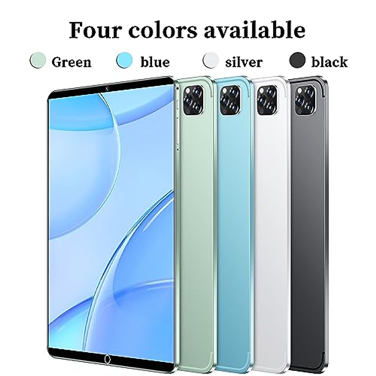 2023 Global Version 11.6 Inch Tablet Android 16GB RAM 1TB ROM Android 11.0 MTK6797 WiFi 8800mAh 10 Core Network Full Screen Purple / 8GB 256GB / UK-Plug