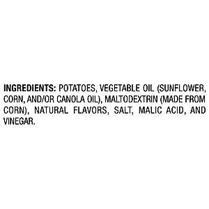 Lay's Potato Chips, Salt & Vinegar, 1 Ounce (Pack of 40)