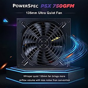 Micro Center AMD Ryzen 5 5600X Desktop Processor 6-core Bundle with MSI MAG B550 Tomahawk MAX WiFi Motherboard and PowerSpec 750W 80+ Gold Fully Modular PSU