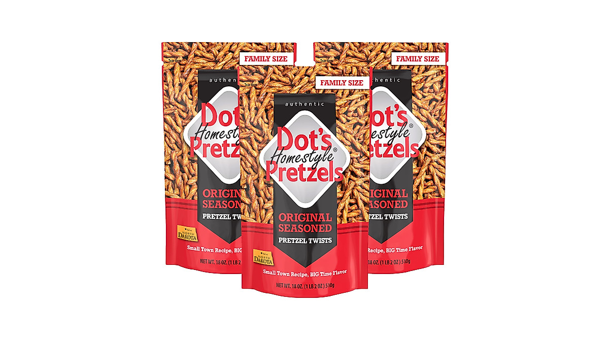 Dot's Homestyle Pretzels 18oz Family Pack | Savory & Crunchy Snacks