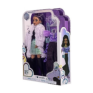 Disney ily 4EVER Dolls Disney 100 - Ursula 11.5" Tall with 13 Points of Articulation, Two Complete Mix-and-Match Outfits and Glittery Mickey Ring for You!