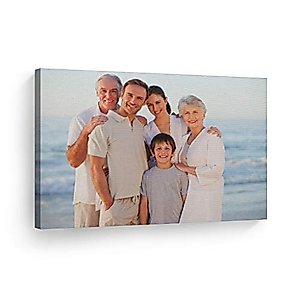 Smile Art Design Custom Canvas Prints with Your Photos, Personalized Canvas Pictures Custom, Custom Canvas Prints, Photo Canvas, Canvas Photo Prints, Personalized Gifts, Canvas Wall Art 8"x12"