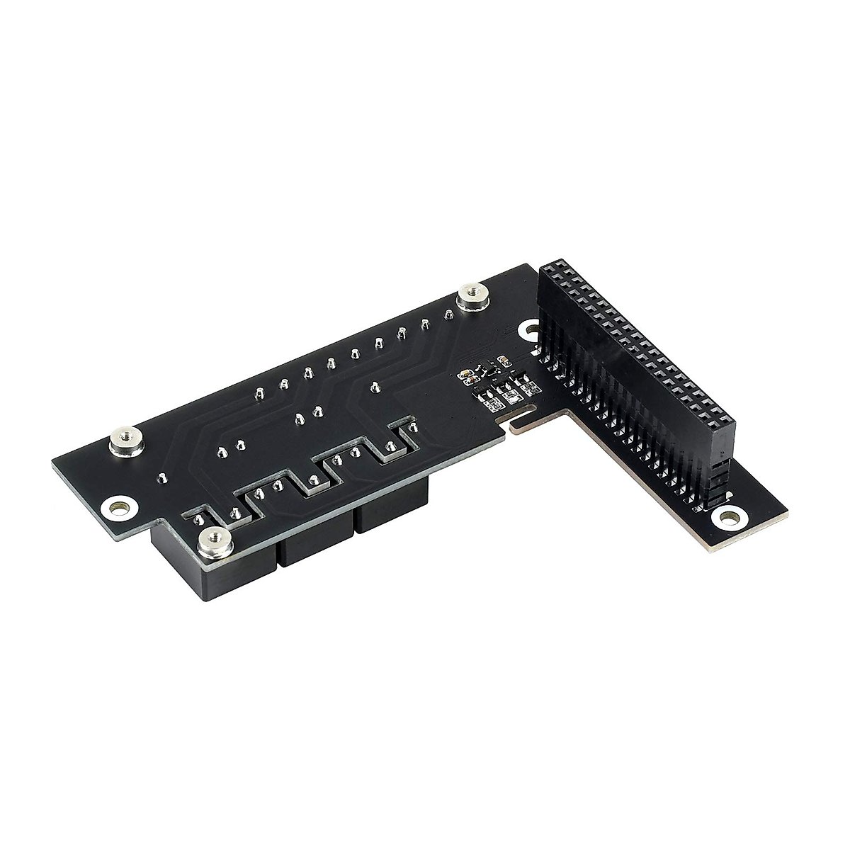 Waveshare Quality 3-Ch Relay Expansion Board Designed for Jetson Nano with Optocoupler Isolation