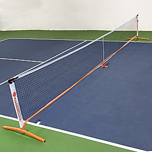 PickleballCentral Rally Pickleball Net, Portable Net System, Indoor/Outdoor, Pickleball Training Aids, Regulation Size, Alloy Steel Frame, Net and Carry Bag