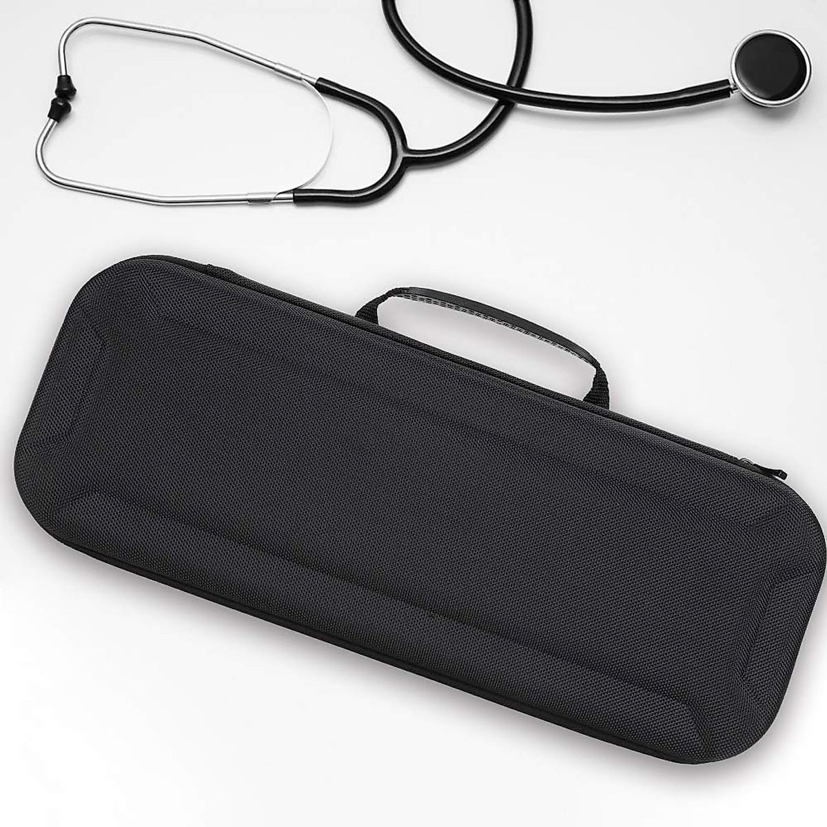 Germerse Stethoscope Storage Case, Shockproof Lightweight Stethoscope Holders Portable Stethoscope Hard Carrying Case, for Travel Home