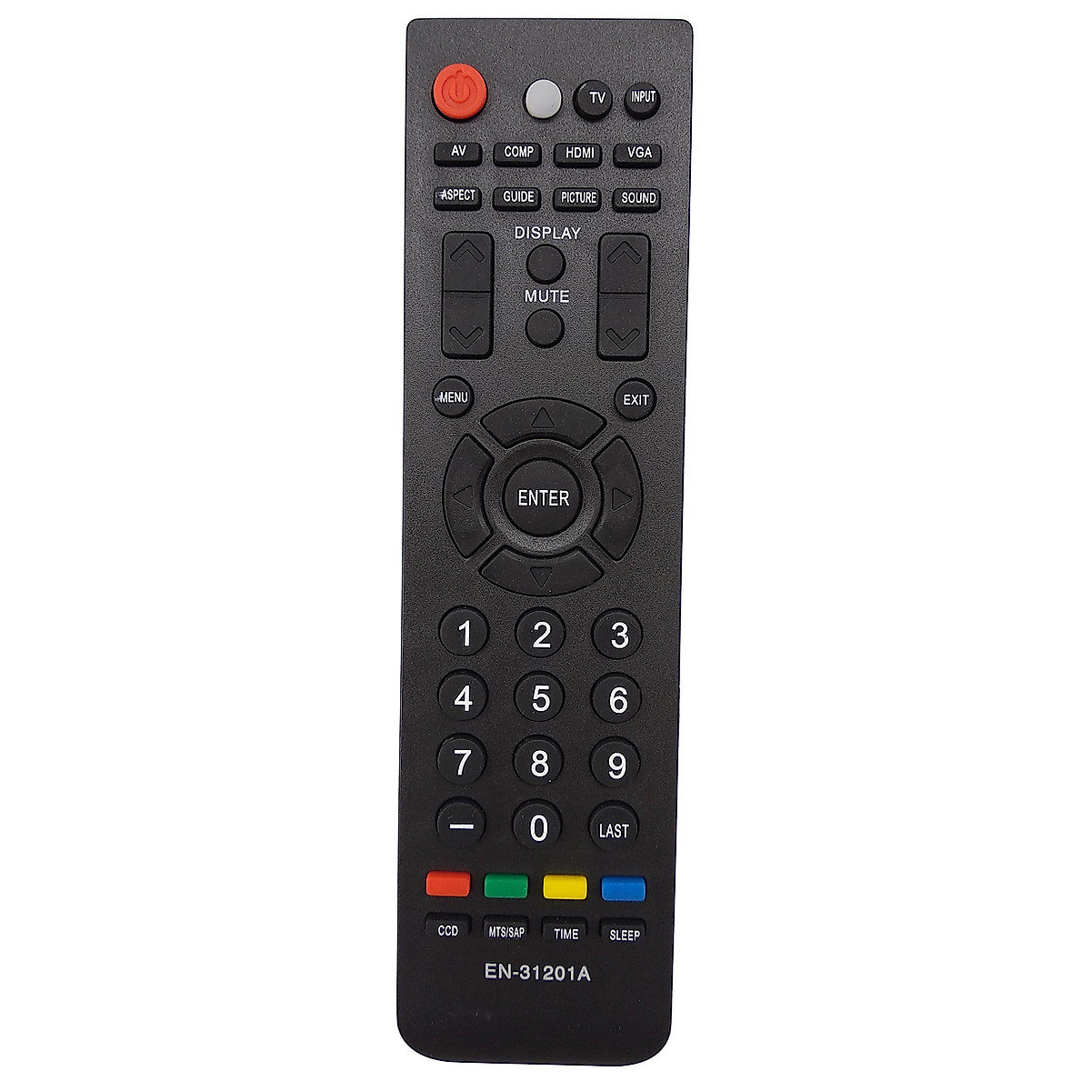 Universal Remote Compatible for HISENSE EN-31201A EN31201A F42K20E F39V77C LTDN42V77US LTDN46V86US TV Remote Control