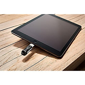 SanDisk 256GB iXpand Flash Drive Go for iPhone and iPad - SDIX60N-256G-GN6NE, Black