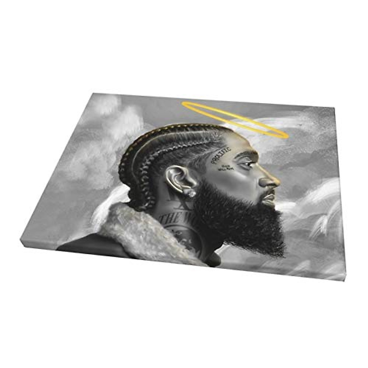 Decor Wall Art Canvas Poster Paintings On Canvas Prints For Living Room Framed Ready To Hang 12x16in