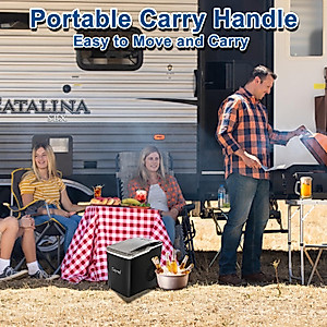 Ice Maker Countertop–9 Ice Cubes Ready in 6 Mins - 26LBS/24Hrs, One-Click Operation Compact Portable Ice Cube Maker with Ice Scoop/Basket for Home/Kitchen/Office/Bar