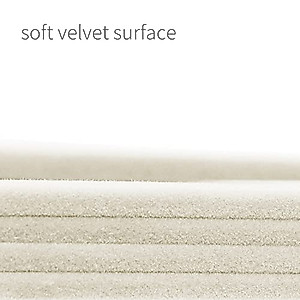 ManGotree Baby Velvet Clothes Hangers, Kids Toddler Children’s Hangers for Clothes Space Saving Non-Slip (30 Pack, Cream)