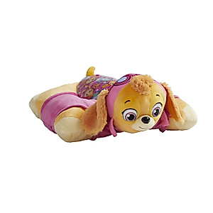 Pillow Pets Paw Patrol Skye Sleeptime Lite, 11" Nickelodeon Stuffed Animal Nightlight