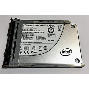 Intel 1.6TB SSD 2.5" 6Gb/s SATA Solid State Drive Model: SSDSC2BX016T4R DP/N: 4H94X