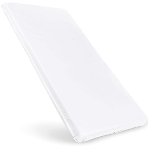 Baby Crib Mattress Bed Pad: Firm 16 X 32” Foam Bedding With Waterproof Vinyl Top