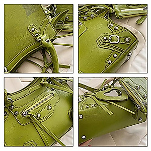 Purses and Handbags Women Bags Soft Tassel Motorcycle Bag Chic PU Leather Stylish Crossbody Shoulder Bag