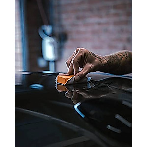 CARPRO CQUARTZ Applicator Ceramic Coating: CQUARTZ Coatings Including DLUX, SiC, CQUARTZ UK 3.0, CQUARTZ Leather - 3.5" (2 Pack)