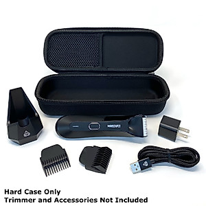 Arber Hard Case for Manscaped Lawn Mower 4.0 or 3.0 Trimmer - Protective Organizer for Trimmer and Accessories - Case Only