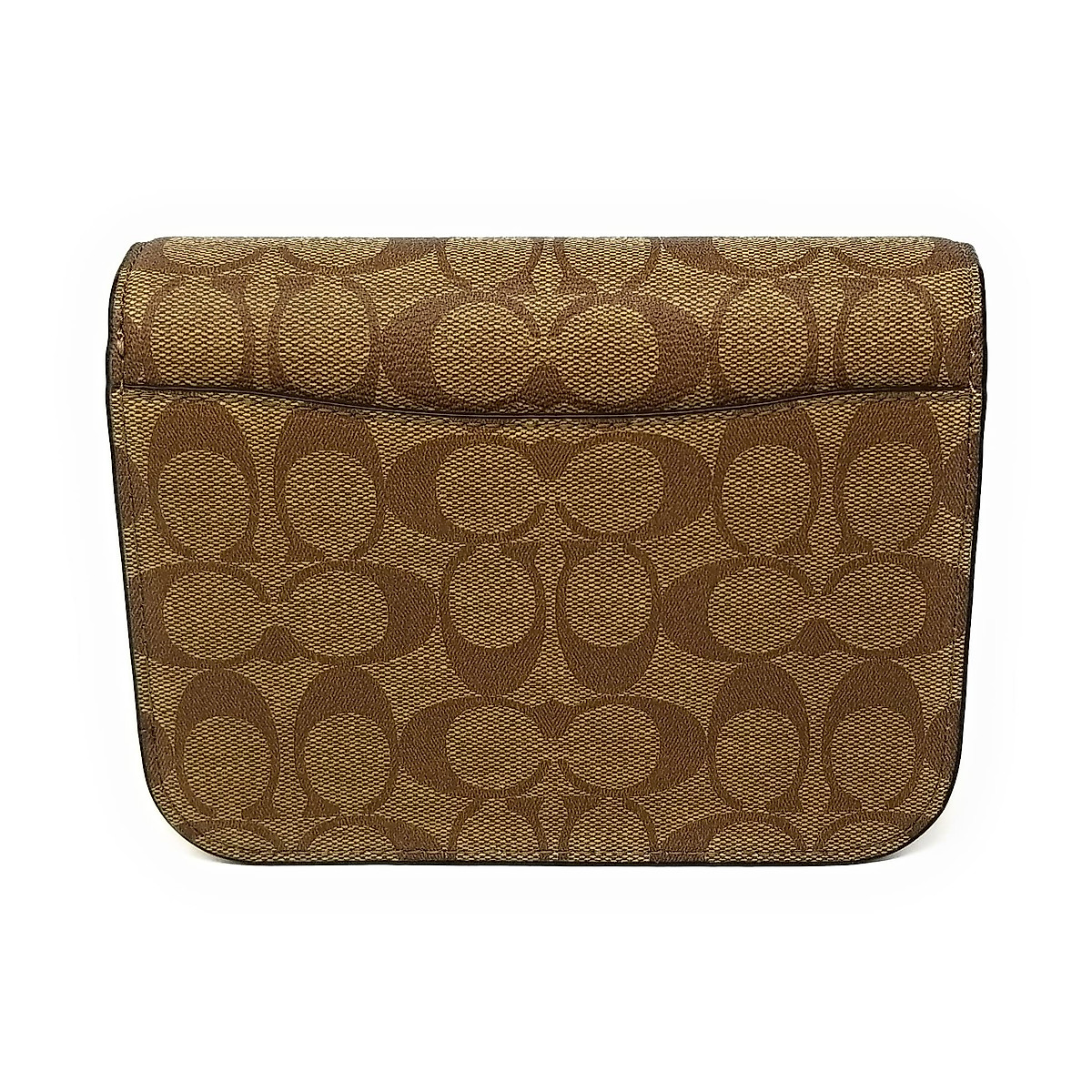 Coach Women's Mini Brynn Crossbody Bag (Signature Canvas - Khaki - Chalk)