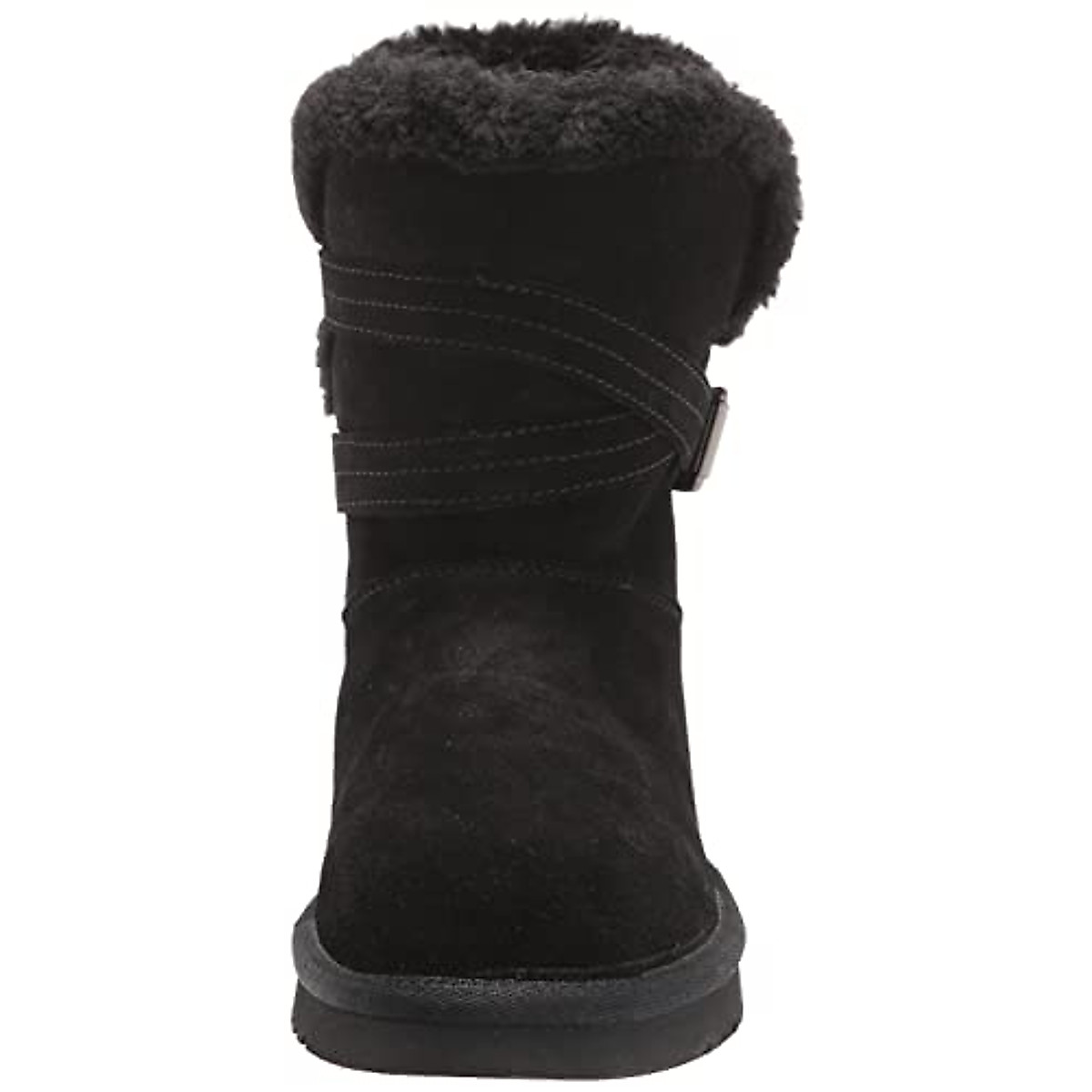 Koolaburra by UGG Women's Delene Short Boot, Black, Size 10