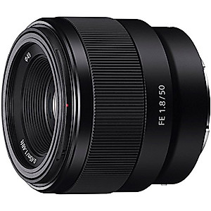 Sony Alpha a7II Mirrorless Interchangeable Lens Camera Body Bundle with Sony FE 50mm F1.8 Full-Frame E-Mount Lens