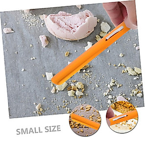 KICHOUSE 4Pcs Stainless Steel Crumb Scraper Restaurant and Kitchen Crumb Sweeper for Tabletop Cleaning Counter Crumb Scraper for Home and Commercial Use