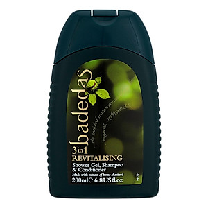 Badedas Revitalising Shower Gel, Shampoo & Conditioner 200ml (PACK OF 2)