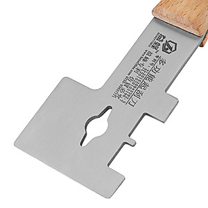 Hilitand Multifunctional Beekeeping Hive Tool, Polished Stainless Hive Scraper Tool with Wood Handle Grip Beekeeping Equipment for Beekeepers