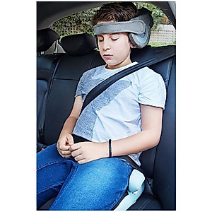 NAPUP Ride Car Travel Pillow and Support- an Innovative Patented Design to Support Your Head and Neck. Keep Them Upright and Balanced. Attaches to Any Car Headrest