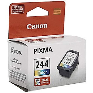 Canon PG-243 Black Ink Cartridge Compatible to iP2820 MX492, MG2420, MG2520, MG2920, MG2922, MG2924 MG3020, MG2525, TS3120, TS302, TS202 and TR4520 AND CL-244 Color Ink Cartridge