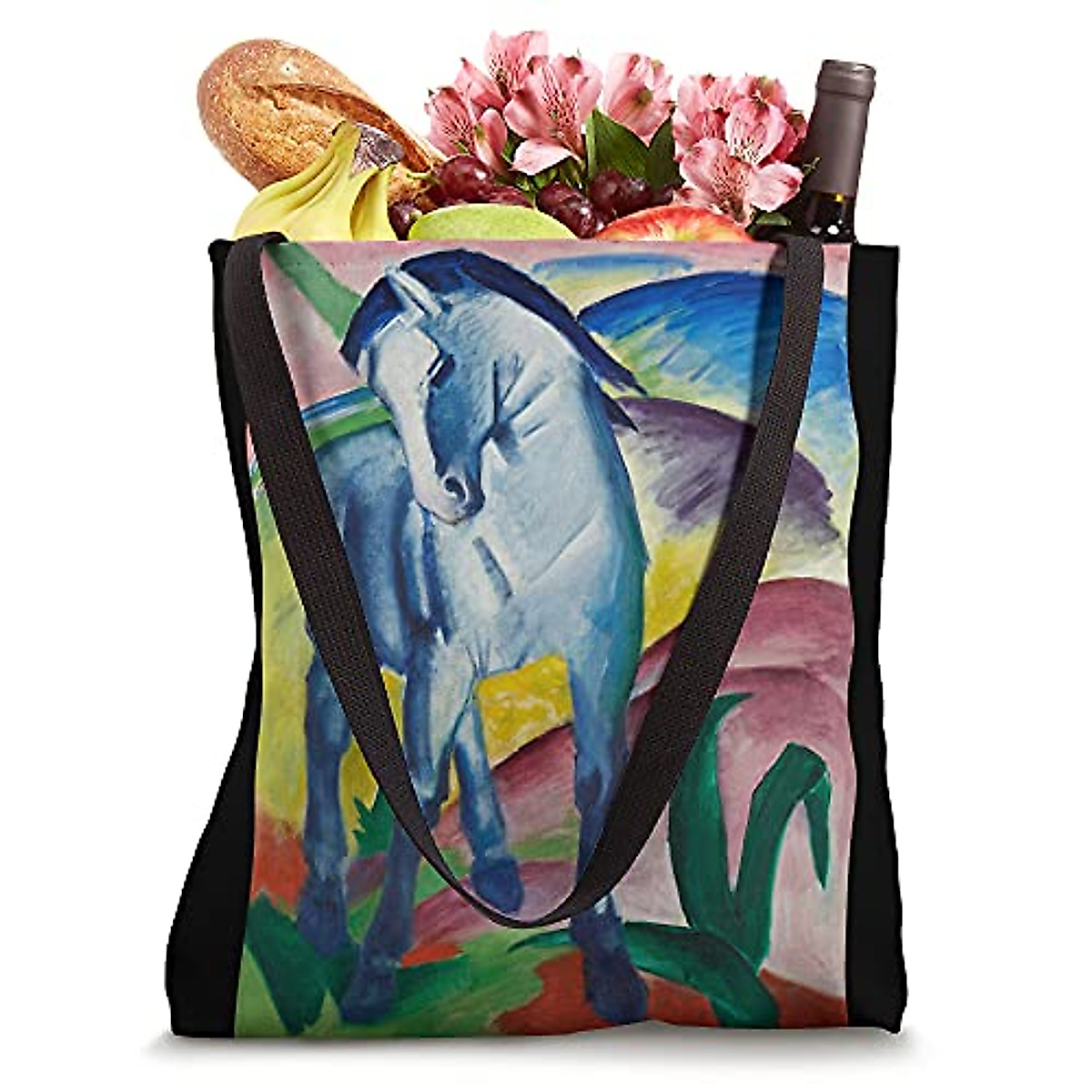 Franz Marc Blue Horse Painting Tote Bag