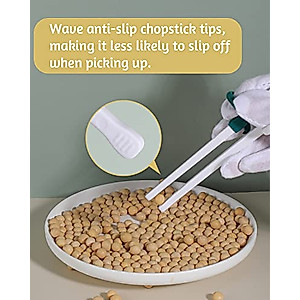 PandaEar 2 Pairs Training Chopsticks for Kids Toddler Baby Childrens| Practice Learning Chopsticks for Kid Beginners