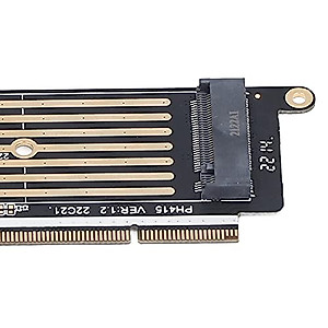 Jopwkuin SSD Convert Card, Wide Applicability PCB Material M.2 NVME Riser Card Replace Accessories for Notebook Computer