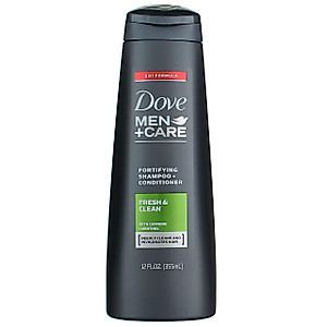 Dove, Men Care Hair Shampoo Conditioner In 1Bottle, 12 Fl Oz
