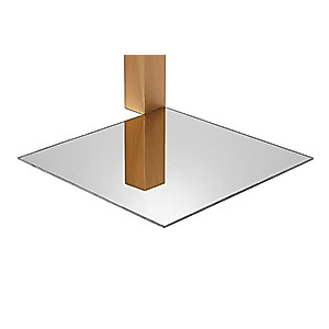 Falken Design falkenacrylic_Mirrors_118_12x12 Acrylic Sheet, Plastic/Plexiglas/Lucite, 12" x 12-1/8", Mirror