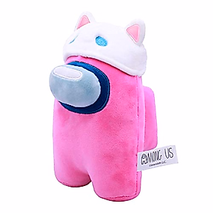 Just Toys LLC Among Us Plush - Series 2 (Pink w/Cat Ears)